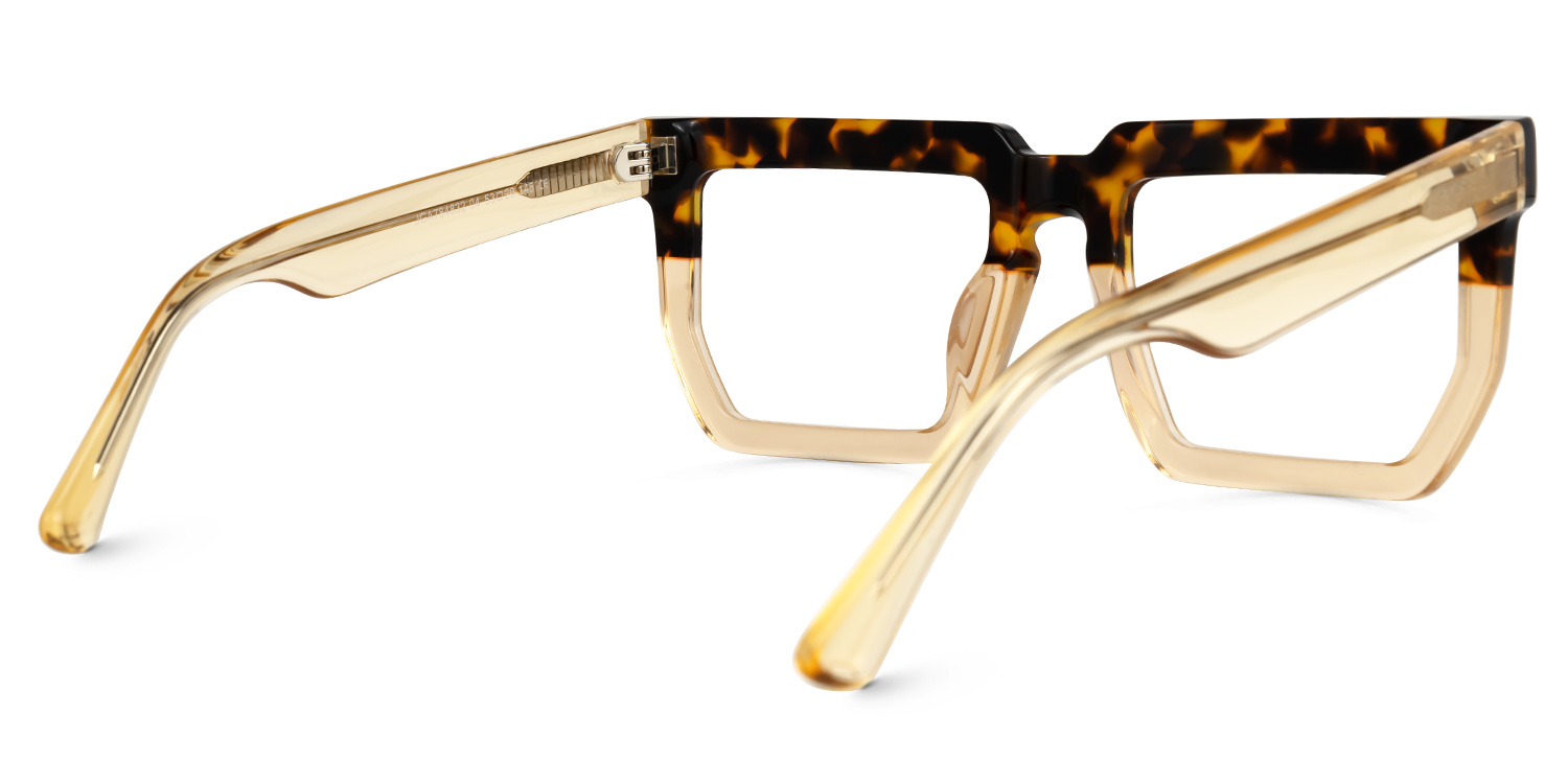 Marble Rectangle Acetate Frame - Beauty & Bubbles Eyewear